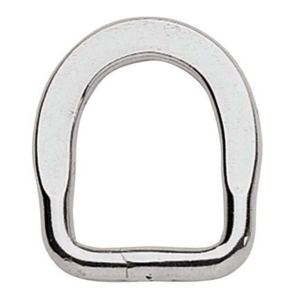 Flat Saddle D-Ring Stainless Steel, 1" - Weaver Leather Supply