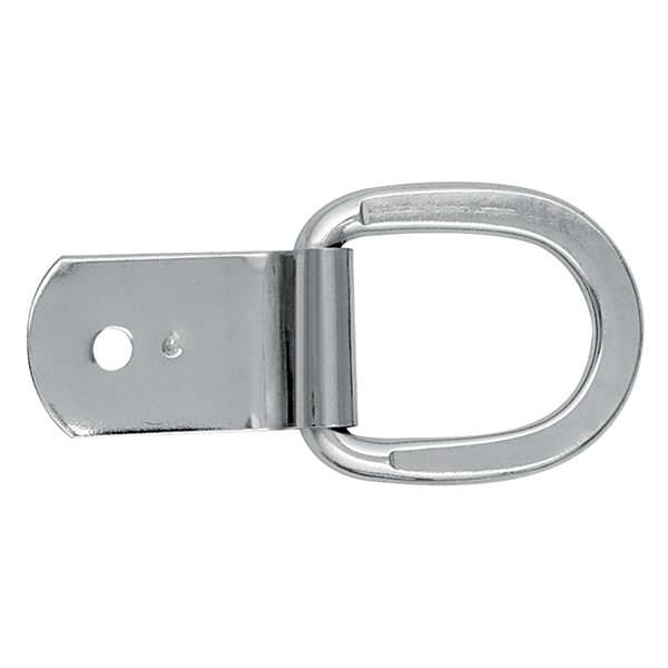 Clip and Flat D-Ring Stainless Steel, 1" - Weaver Leather Supply