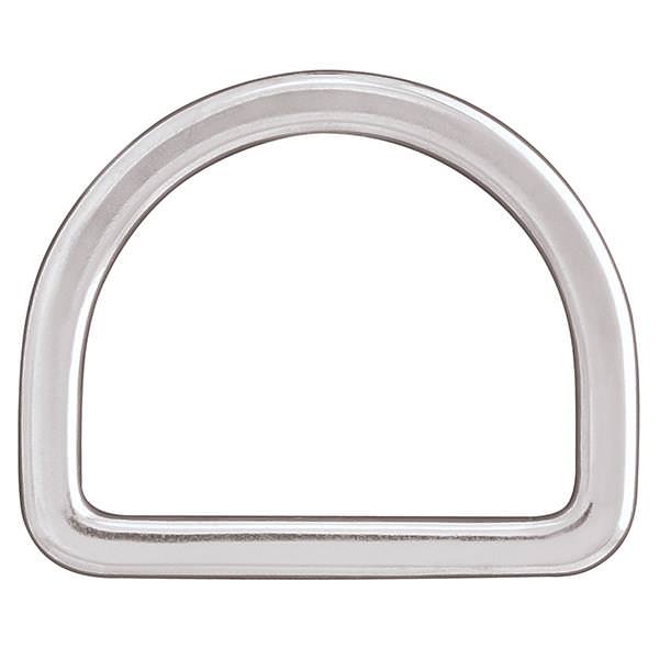 Flat Saddle D-Ring Stainless Steel, 2-1/2" - Weaver Leather Supply