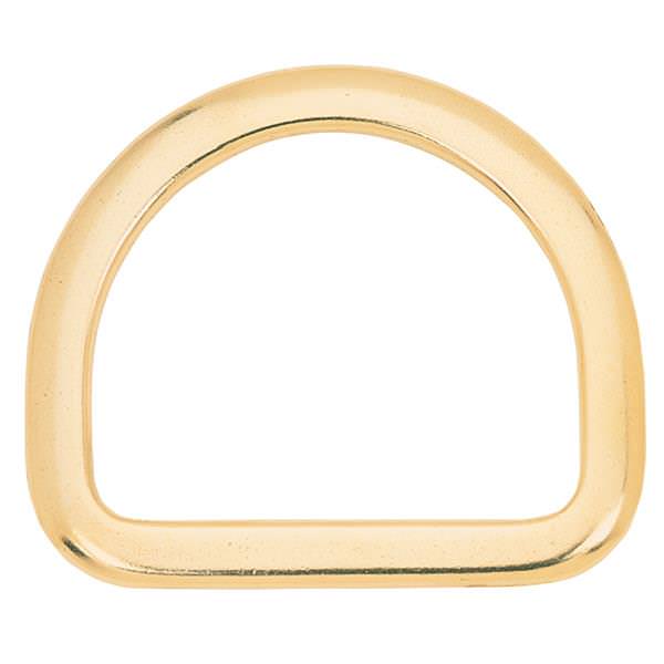 Saddle D-Ring Solid Brass, 3" - Weaver Leather Supply