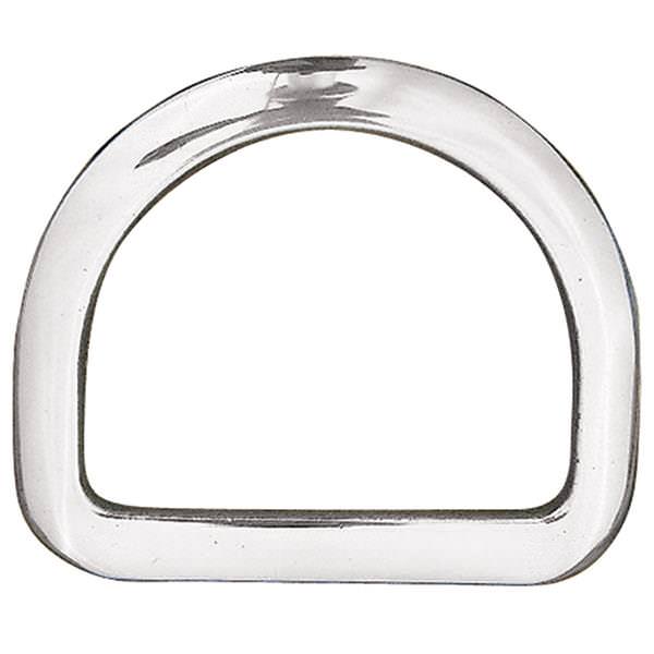 Beveled Rigging D-Ring Stainless Steel, 3-1/2" - Weaver Leather Supply