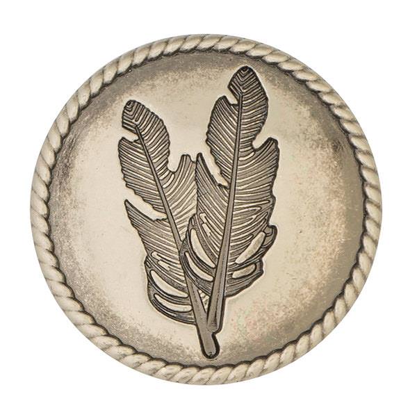 #1847 Feather Concho with Post - Weaver Leather Supply