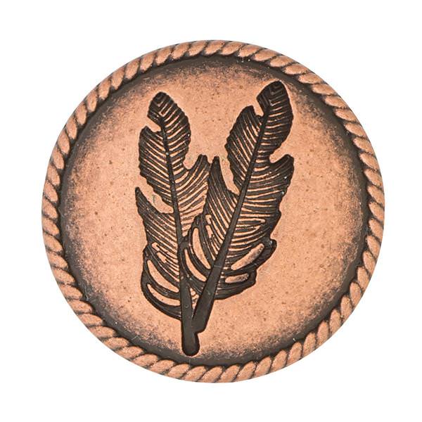 #1847 Feather Concho with Post - Weaver Leather Supply