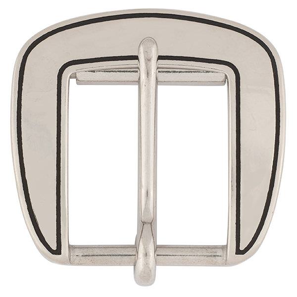 04076 Smooth and Grooved Flank Buckle, 1-3/4" - Weaver Leather Supply