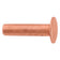 100 Pack of #104 Tubular Rivets, Copper - Weaver Leather Supply