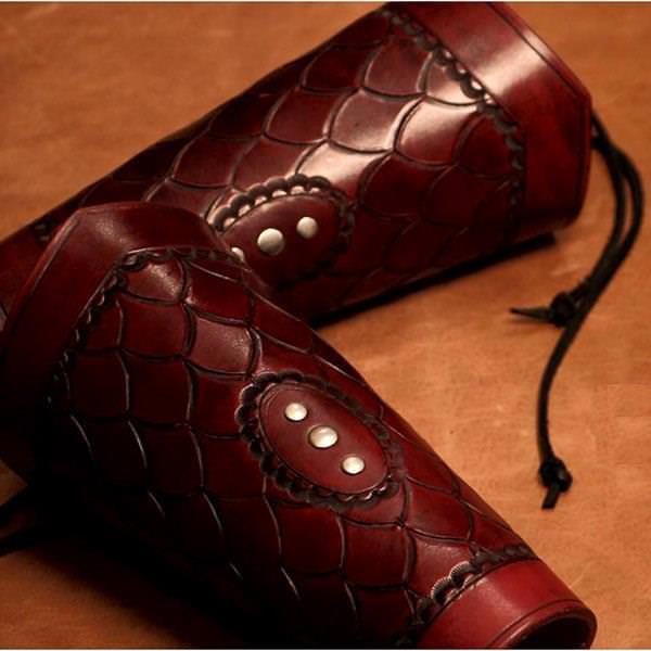 Scaled Archery Arm Guards Project Pack - Weaver Leather Supply