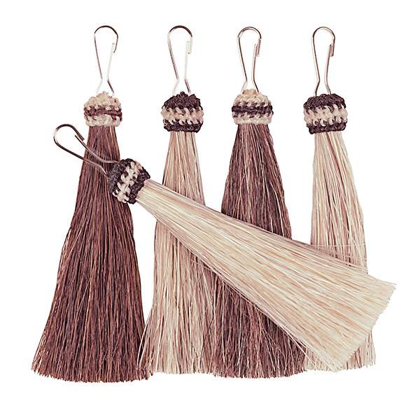 Horsehair Tassel Zipper Pulls - Weaver Leather Supply