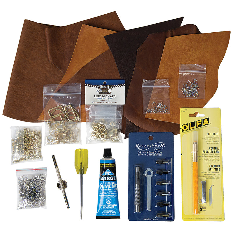 High-Quality Leather Remnants for Crafting Projects – Weaver Leather Supply