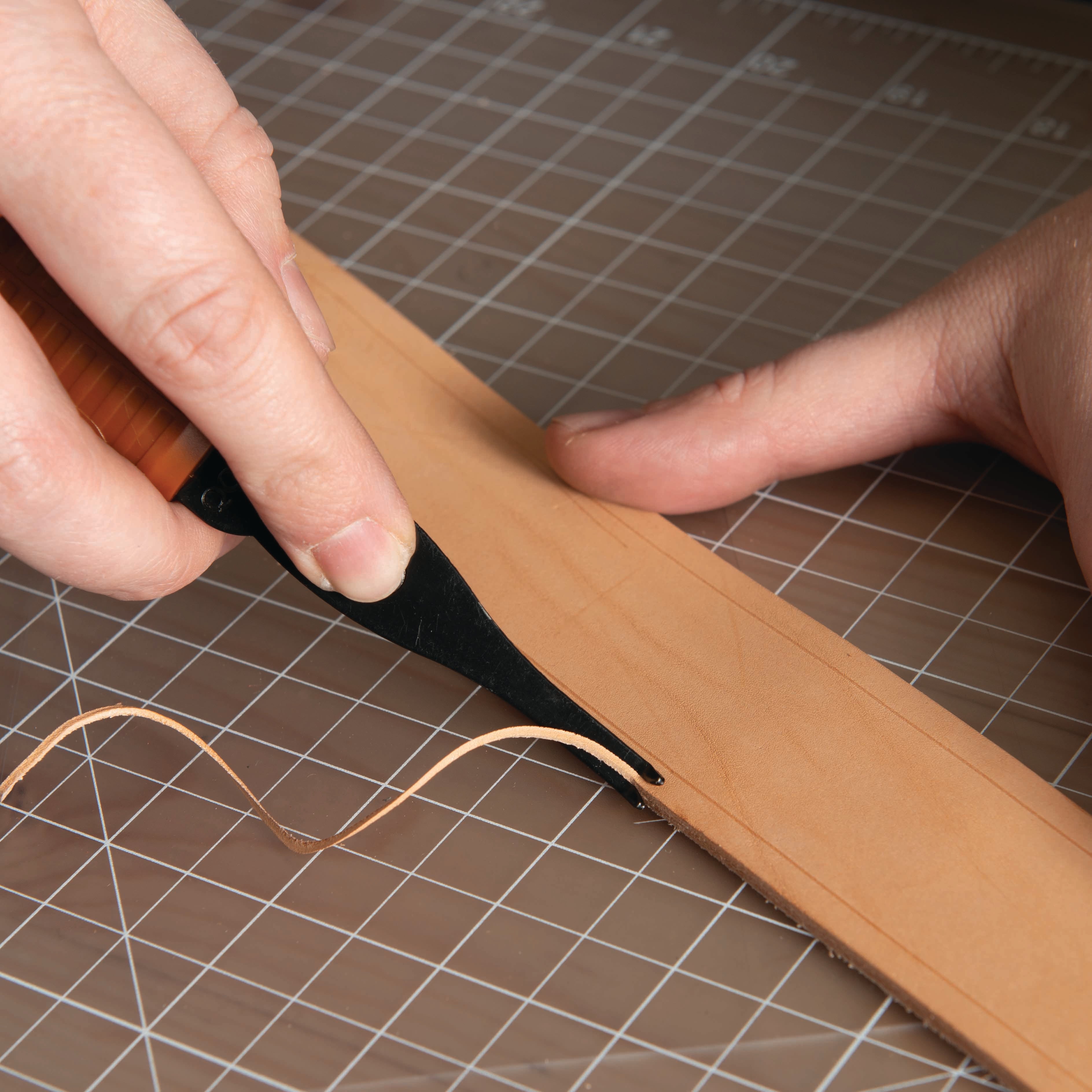 Quick Change Edge Beveler, Handle with 5 Blades (Sizes 0-4) - Weaver ...