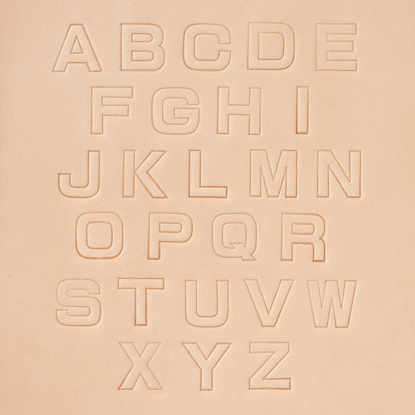 Leather Alphabet & Number Stamps - Weaver Leather Supply