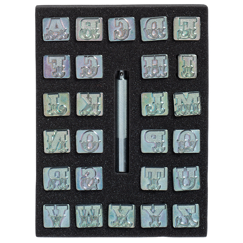 Leather Alphabet & Number Stamps - Weaver Leather Supply