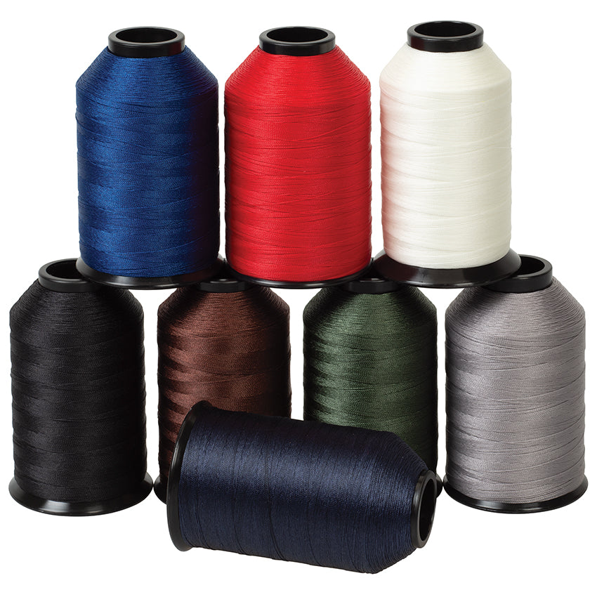 Assorted Nylon Thread Package Nine 4 oz. Spools - Weaver Leather Supply