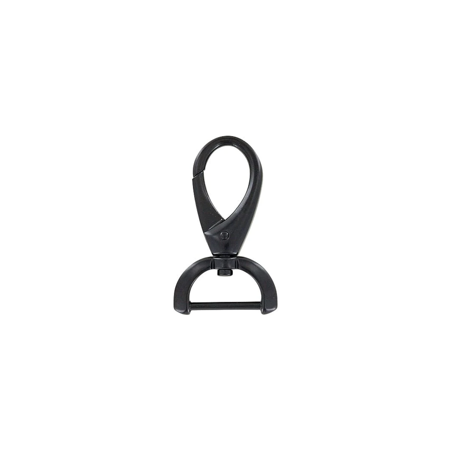 1" Matte Black, Lever Swivel Snap Hook, Zinc Alloy, #P-3059-BLK ...