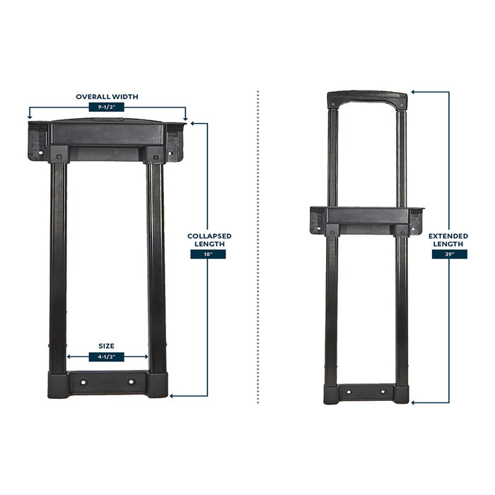 Luggage Handles, Branded, Pull and Emergency – Weaver Leather Supply