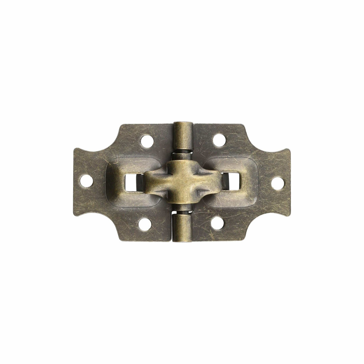 1 1/2" Antique Brass, Stop Hinge Plate, Steel – Weaver Leather Supply