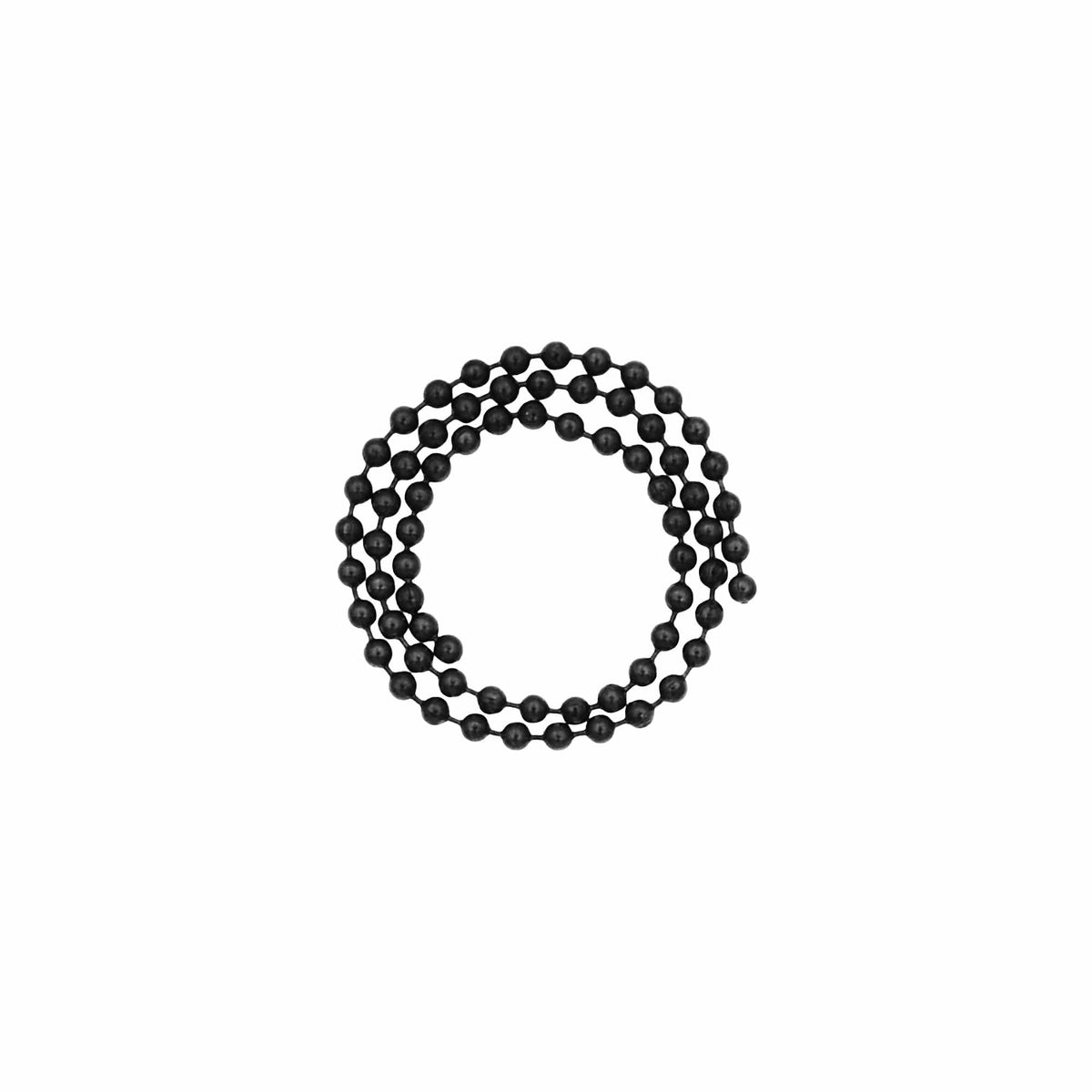 1/8" Matte Black, Beaded Key Chain, Steel – Weaver Leather Supply