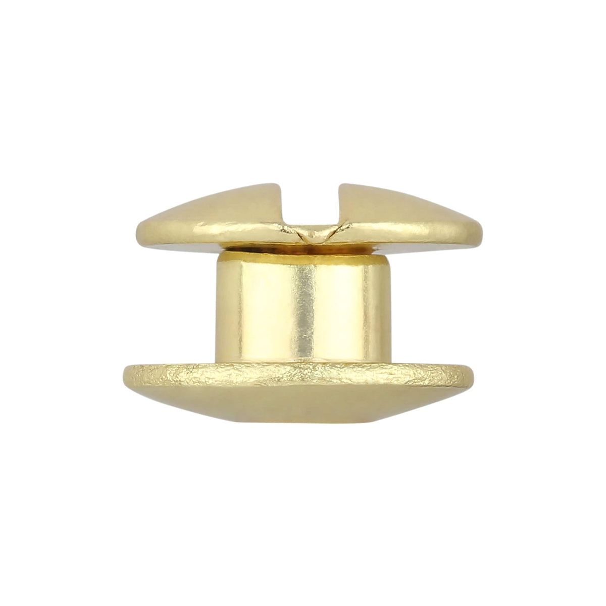 1/8" Brass, Open Hole Chicago Screw, Solid Brass PK10, #L-156OH-1-8-BP ...
