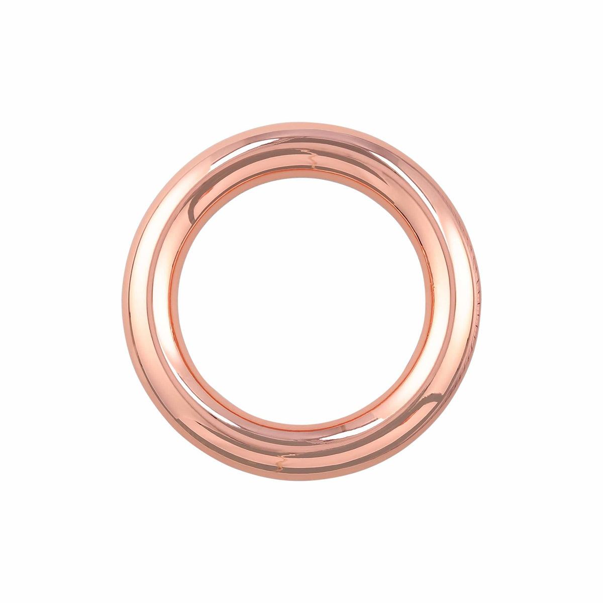1" Shiny Copper, Cast Round Ring, Zinc Alloy – Weaver Leather Supply