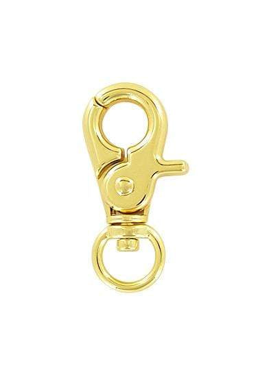 3/8" Shiny Gold, Trigger Swivel Snap Hook, Zinc Alloy, #P-2651-GOLD – Weaver Leather Supply