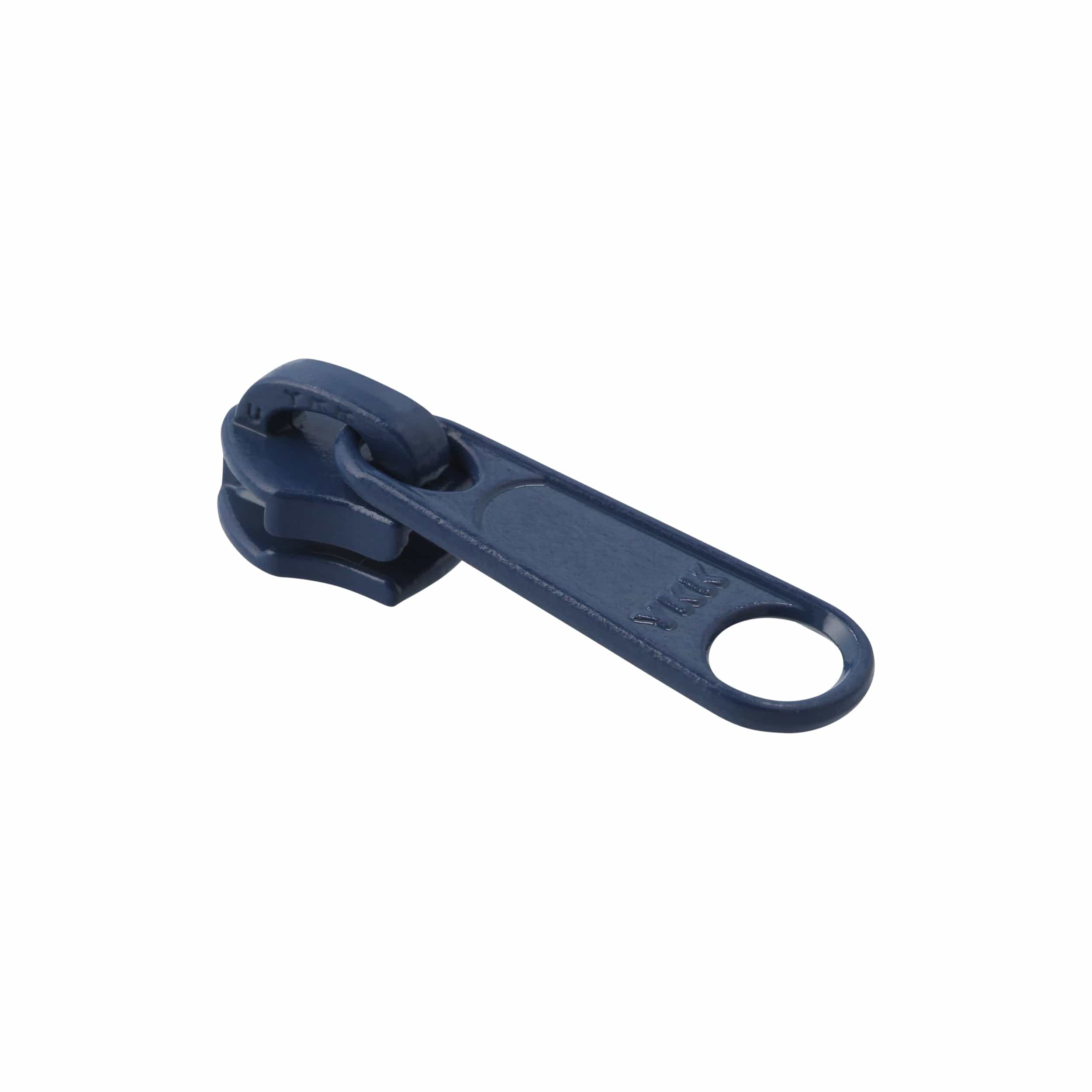 #5 Navy, Coil, YKK Long Tab Semi-Swivel Zipper Slider, Zinc Alloy, #5C