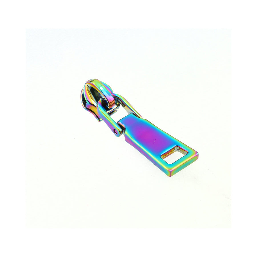 #5 Rainbow, Nylon Coil Zipper Slider, Zinc Alloy – Weaver Leather Supply