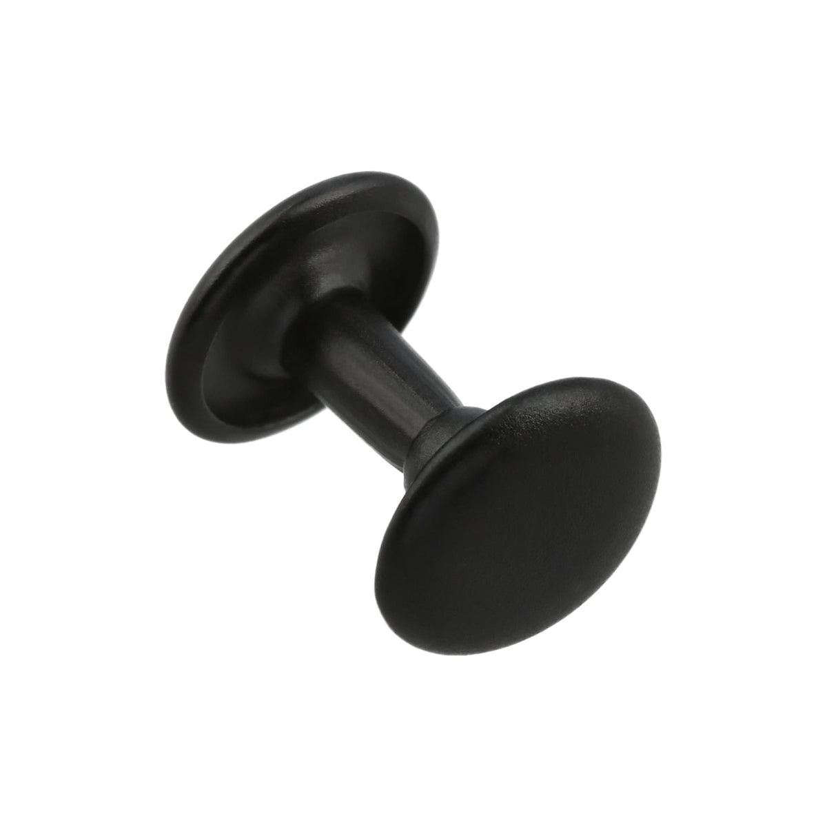 8mm Black, Double Cap Jiffy Rivets, Iron - PK100, #A-313-BLK – Weaver ...