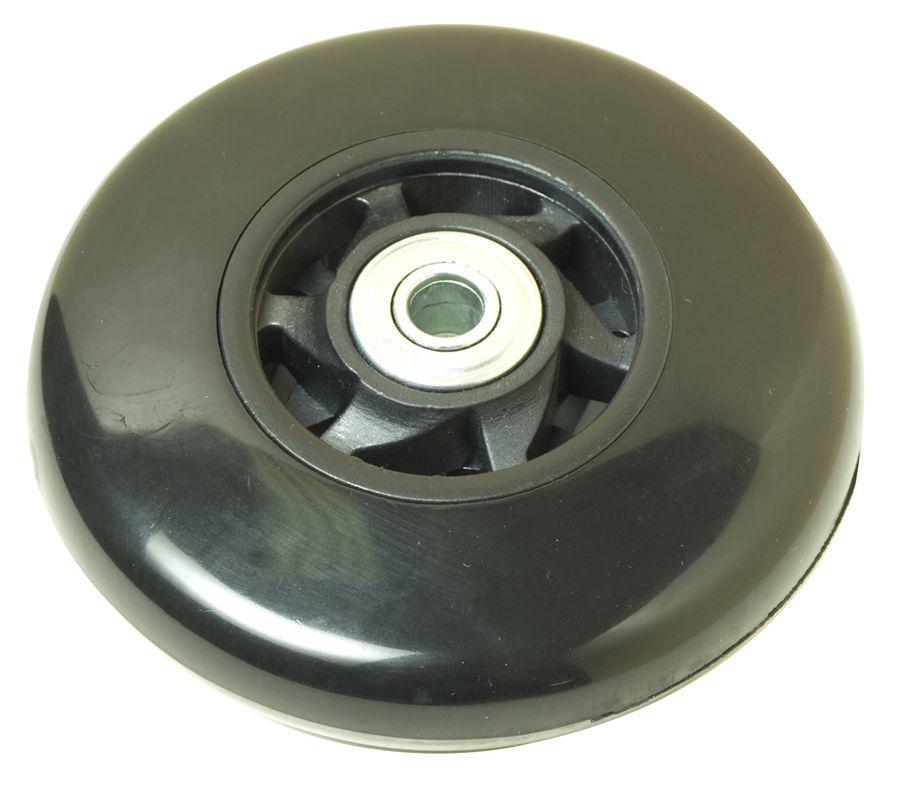 98mm Black, Ball Bearing Inline Skate Wheel, Plastic, #L-3623 – Weaver ...