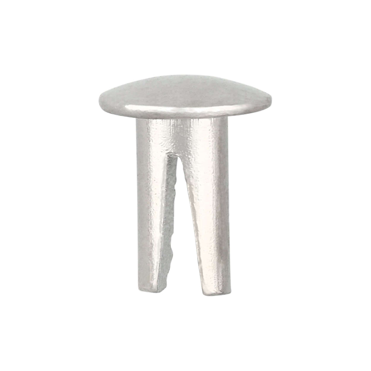 1/4"" Nickel, Split Rivet, Steel - 24 pk – Weaver Leather Supply