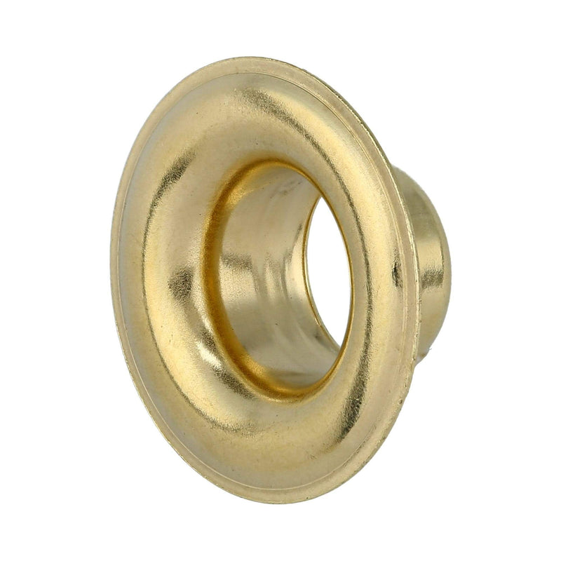 #4 Brass, Grommet with Washer, Solid Brass – Weaver Leather Supply
