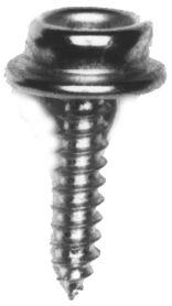 5/8" Nickel, #7 Self Tapping Screw Stud, Steel, #10369-5-8-NP – Weaver ...