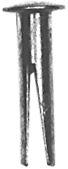 8/16" Nickel, Split Rivet, Steel - 24 pk, #100-8-16-NP – Weaver Leather ...