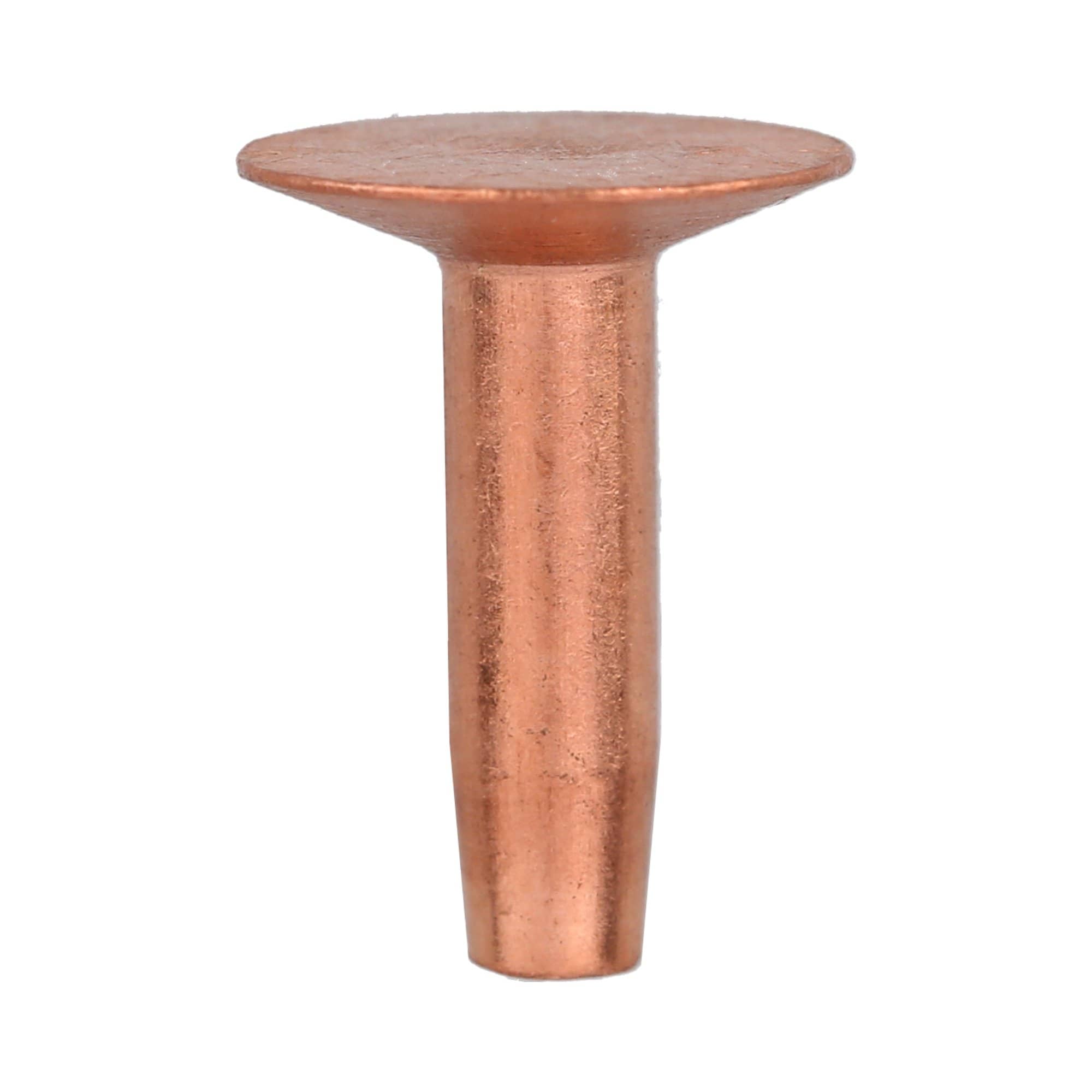 5/8" Copper, #9 1 lb. Box of Rivets with Burrs, Copper, #L-307-9-A