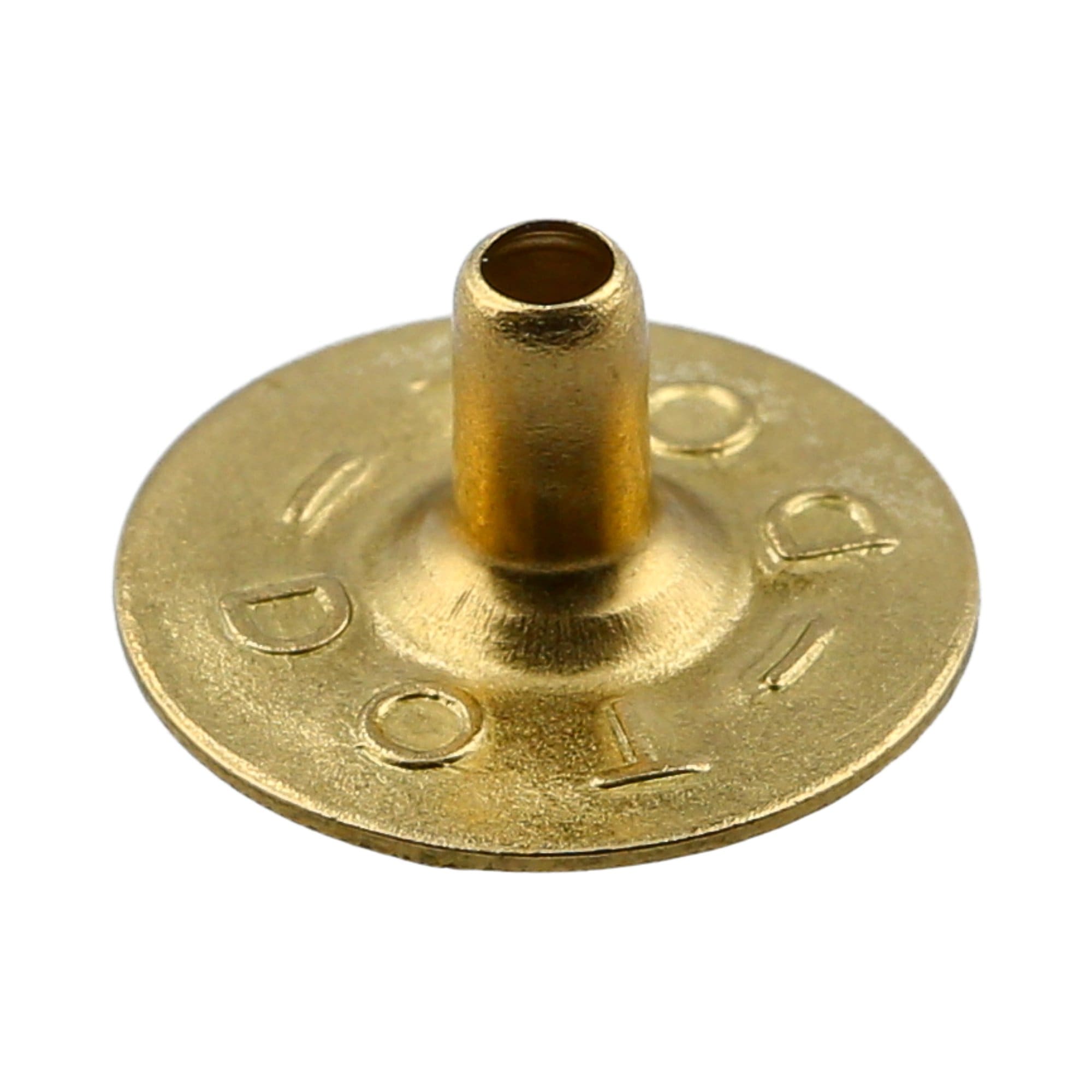 Line 20 Brass, Dot Baby Durable Post, Solid Brass, #12404-SB