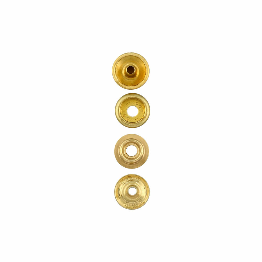Line 24 Snap Set Solid Brass(Pack of 10 Sets Complete), #WF-036-SB ...