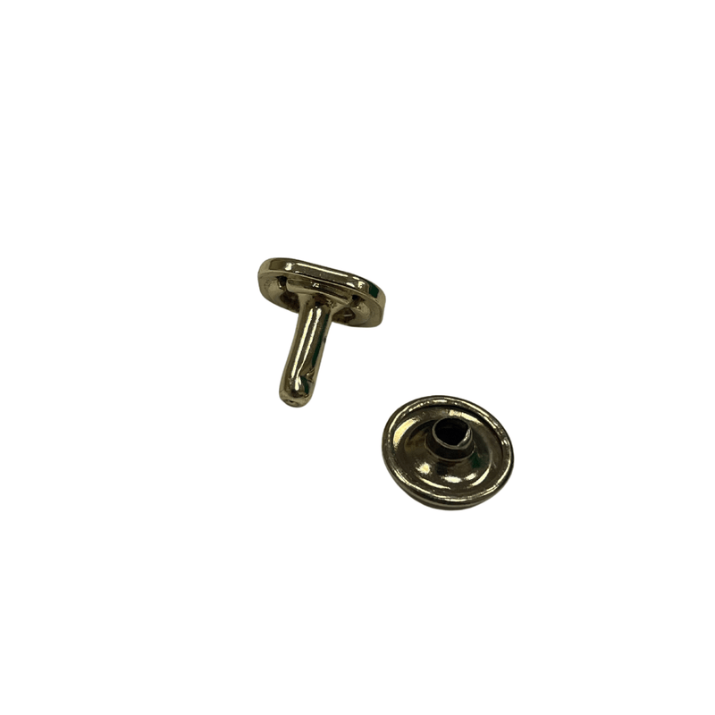 Square Rivet Gold, #P-3207-LTGOLD