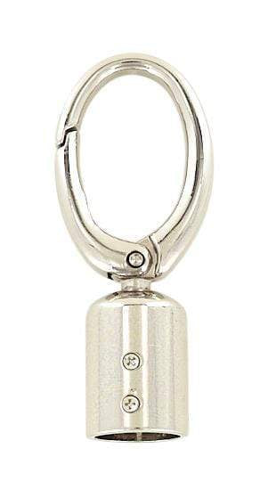 1/2" Nickel, Tassel Cover with Swivel Snap, Zinc Alloy, #P-2968-NIC ...
