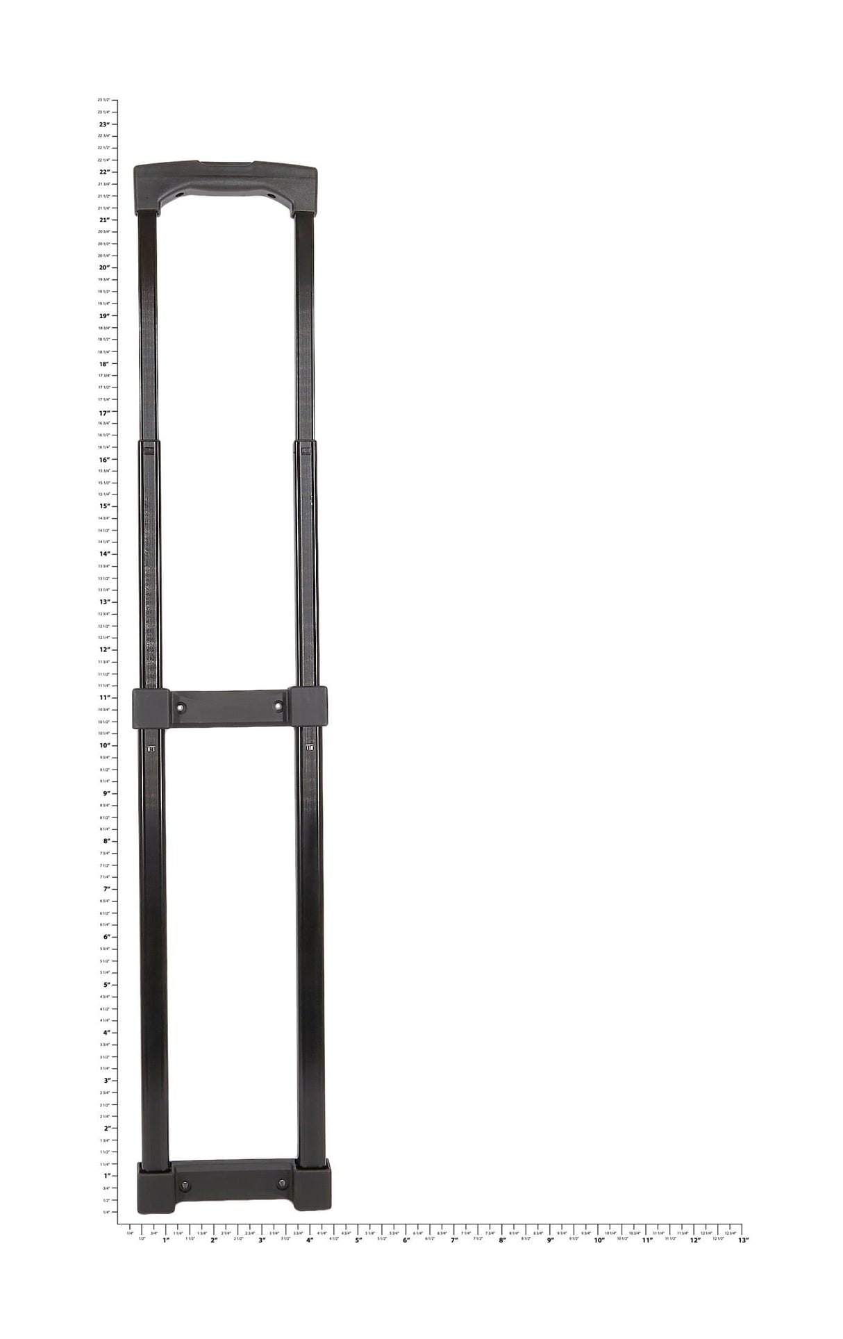 19" Black, 3-Stage Pull Handle Assembly, #L-3620 – Weaver Leather Supply