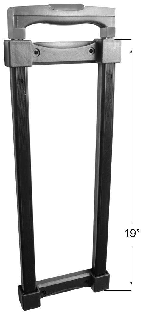 19" Black, 3-Stage Pull Handle Assembly, #L-3620 – Weaver Leather Supply