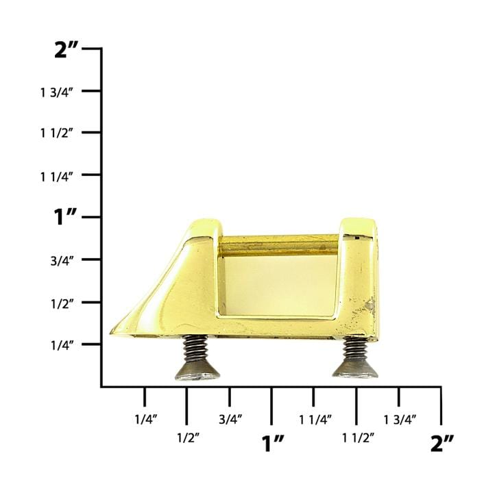 2 1/2" Brass, Handle Loop, Screw in Bottom, Zinc Alloy, #L-1723 ...