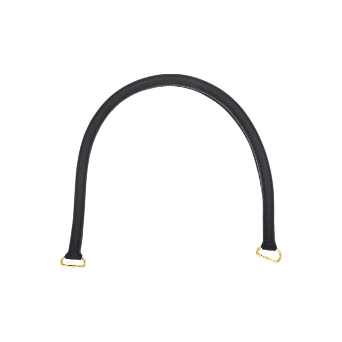 22" Black, Purse Handle with Brass Hardware, Leather, #340-22-BLK ...