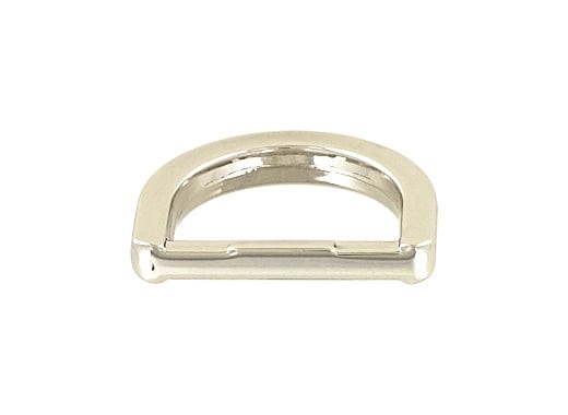 3/4" Shiny Nickel, D Ring, Zinc Alloy, #P-2641-NIC – Weaver Leather Supply