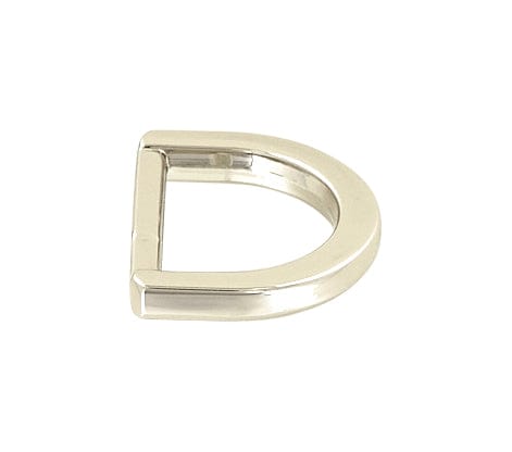 3/4" Shiny Nickel, D Ring, Zinc Alloy, #P-2641-NIC – Weaver Leather Supply
