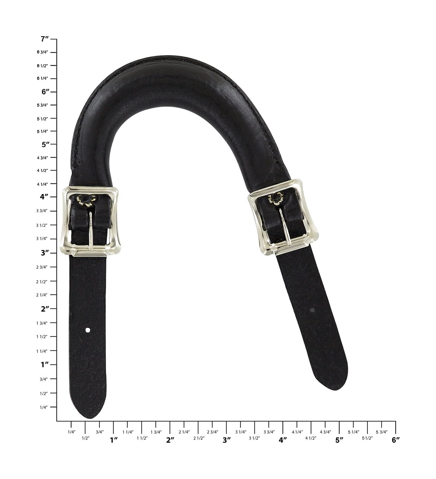 5" Black, Emergency Handle, Leather, #L-455-BLK – Weaver Leather Supply