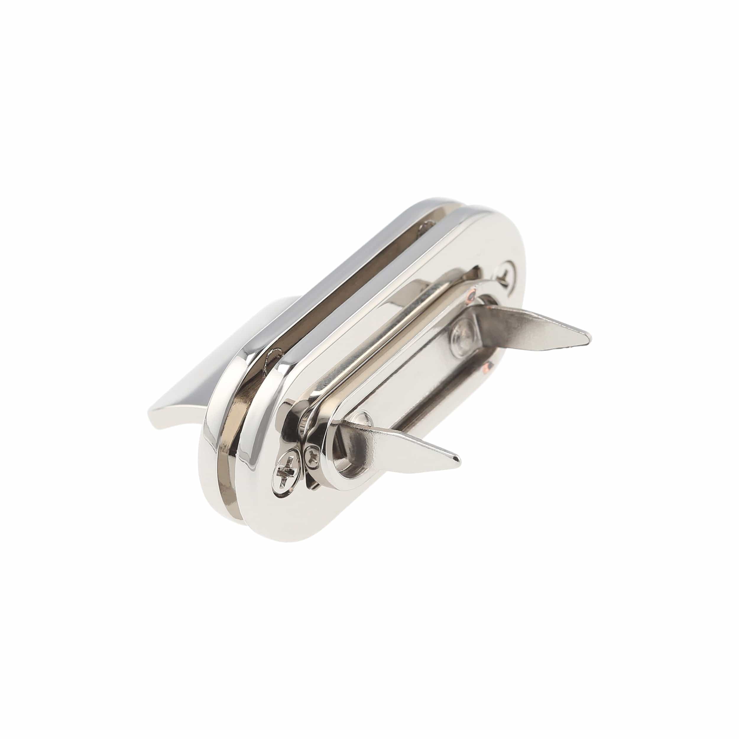 1 1/2" Shiny Nickel, Drop Lock, Zinc Alloy, #P-2616-NIC