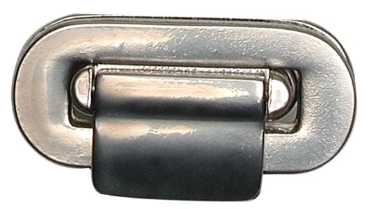 1 1/2" Shiny Nickel, Drop Lock, Zinc Alloy, #P-2616-NIC