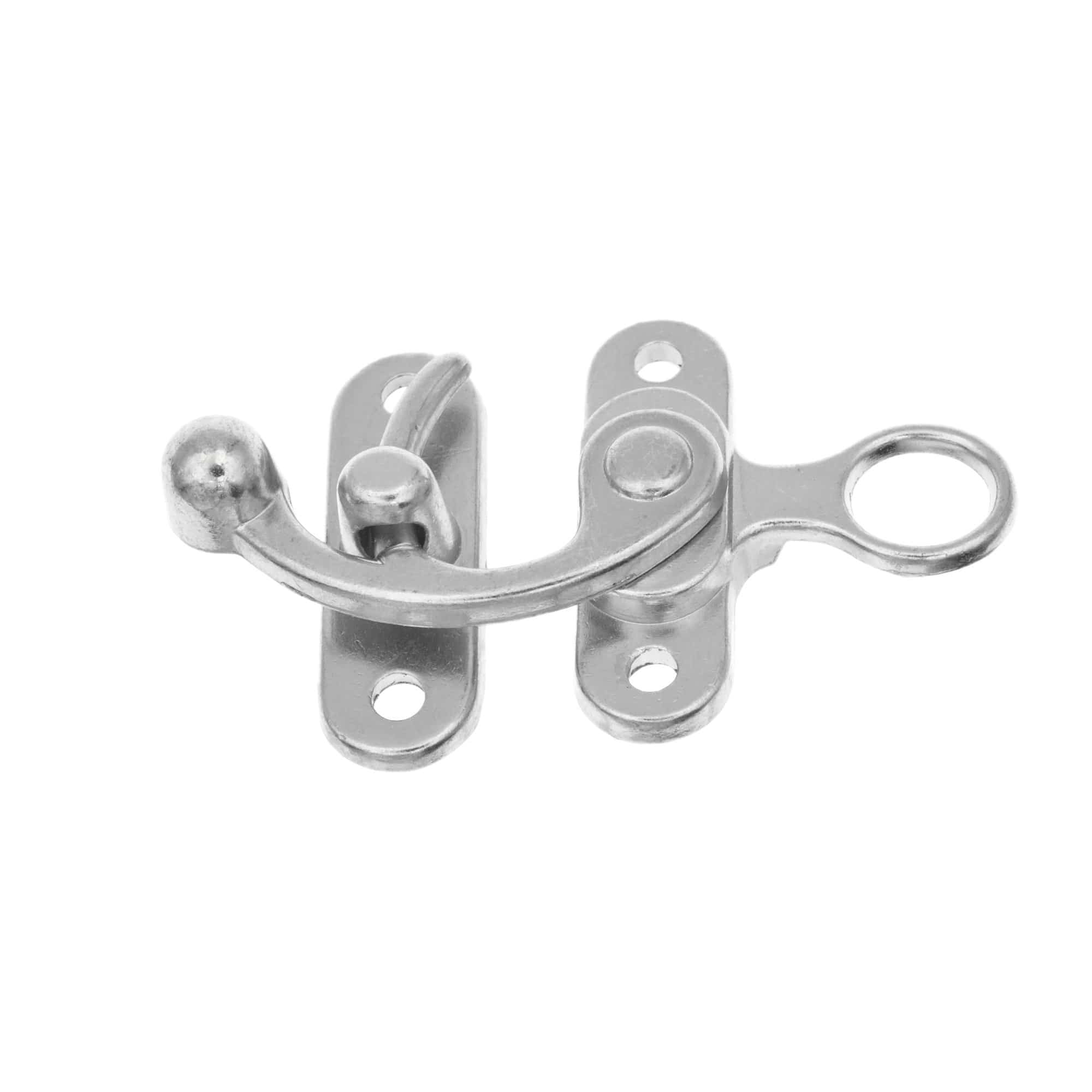 1 3/4" Nickel, Swing Lock Clasp, Zinc Alloy, #P-2127-NP