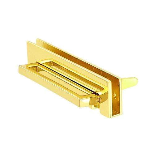 2 5/8" Gold, Flap Drop Lock, Zinc Alloy, #P-3200-GOLD
