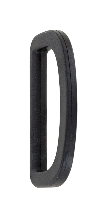 1 1/2" Black, Solid D Ring, Plastic, #DR-1-1-2 – Weaver Leather Supply