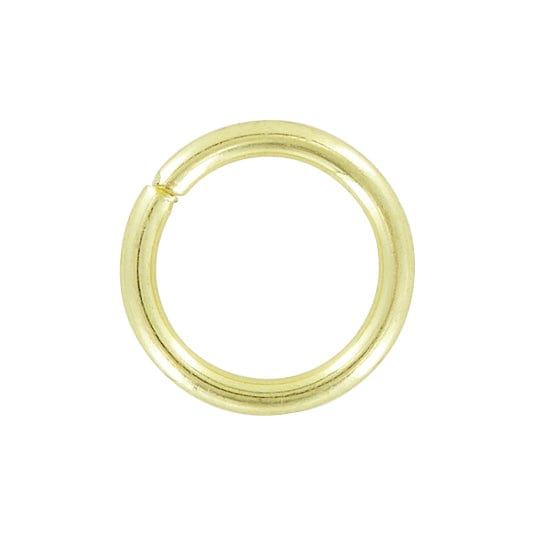 1/2" Shiny Brass, Split Round Ring, Steel, #A-3-BP – Weaver Leather Supply
