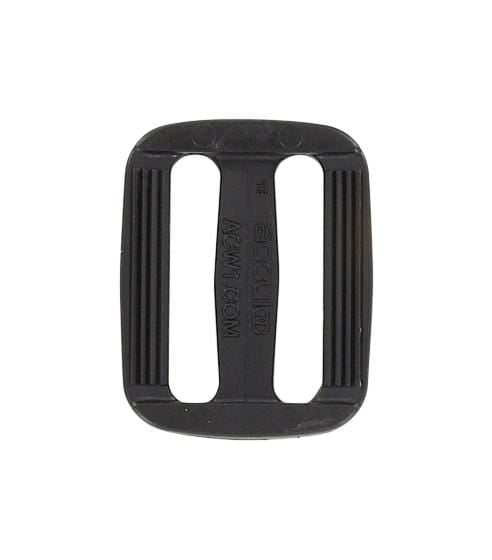 1" Black, Sliplock Tri-Glide Slide Buckle, Plastic, #SL-1 – Weaver ...